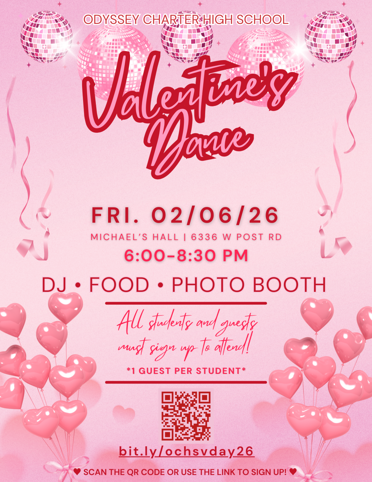 High School Valentine’s Dance 2026! – Odyssey Charter Schools of Nevada